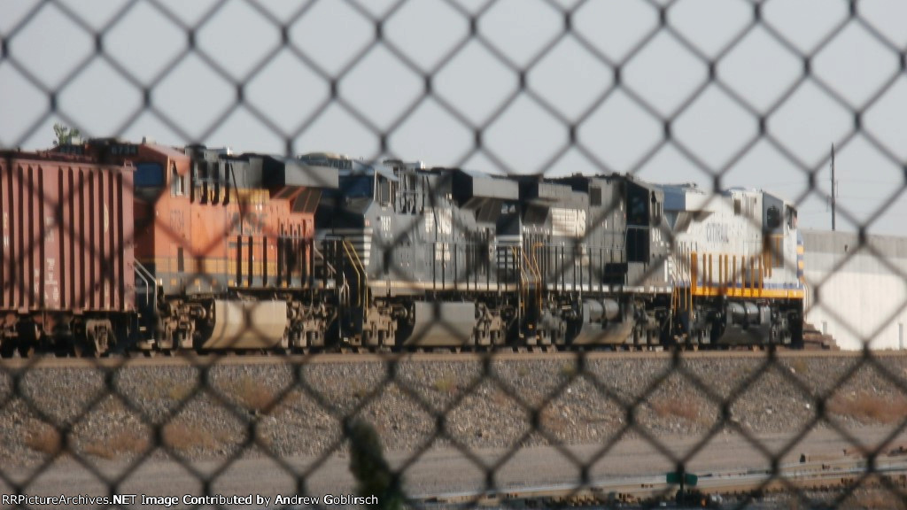 CREX 1432, NS 9124, 7687 & BNSF 6734